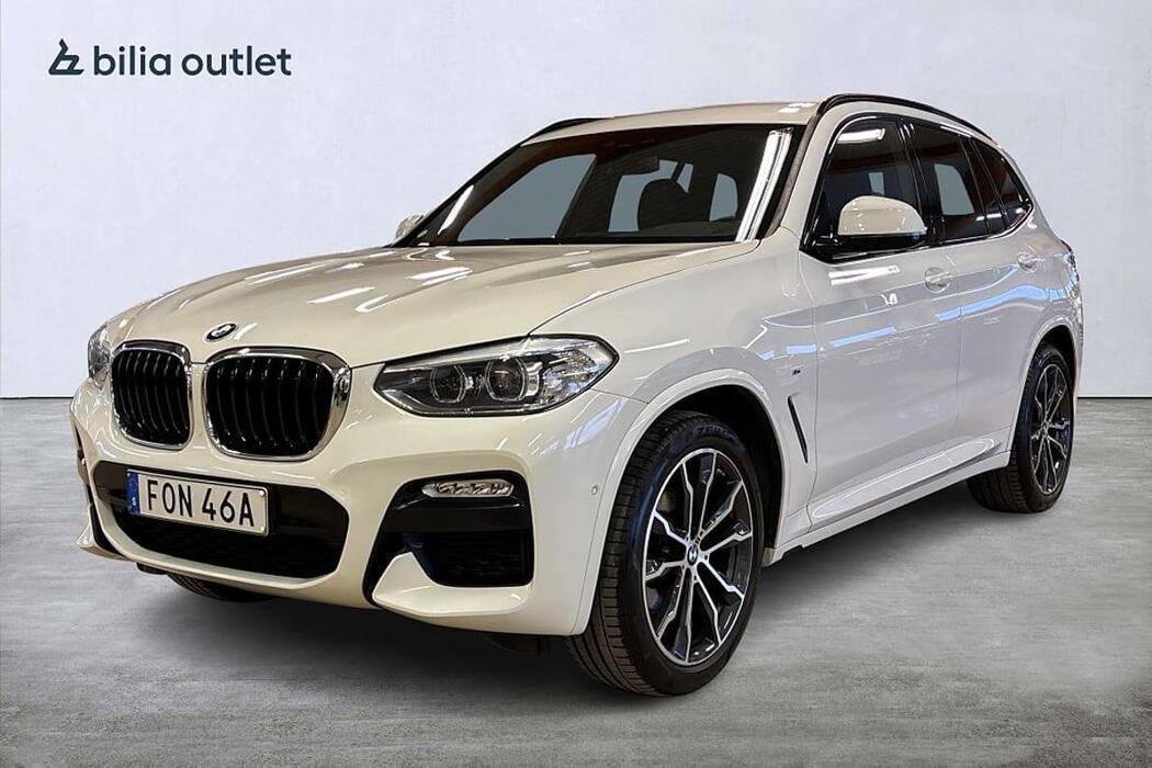 BMW X3 xDrive20i M-Sport / Värmare / Navi / B-Kamera / 20tum 2019 Vit